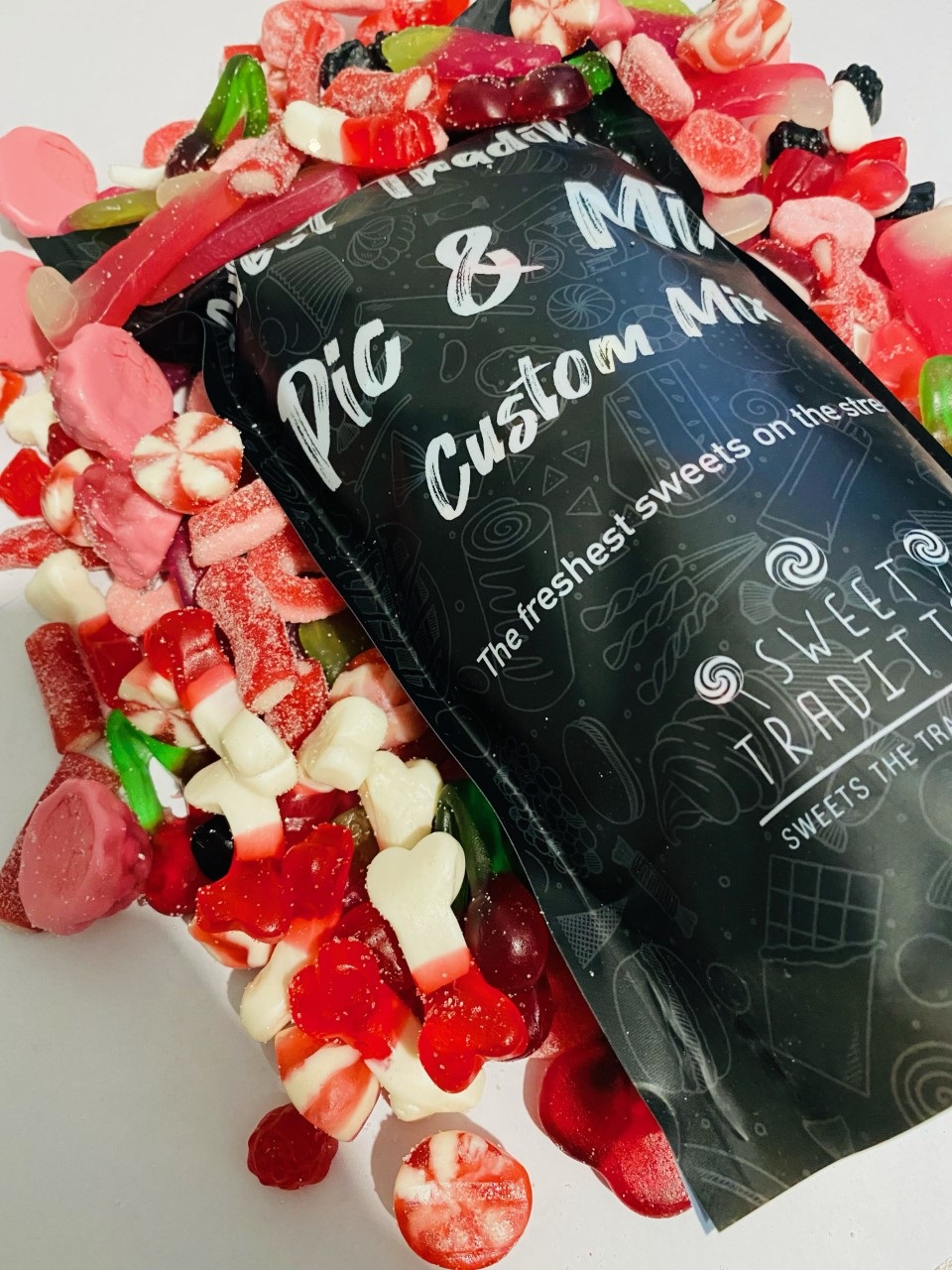 All Red 500g Pouch - Sweet Traditions, Sweets The Traditional Way!