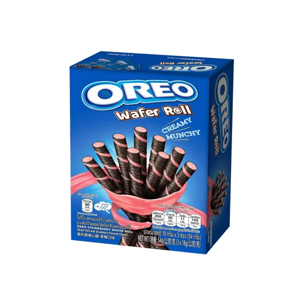 Oreo Wafer Rolls Strawberry - Sweet Traditions, Sweets The Traditional Way!